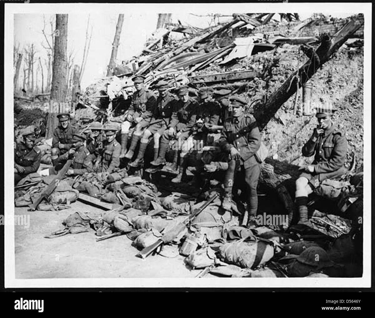 King’s own yorkshire light infantry Black and White Stock Photos ...