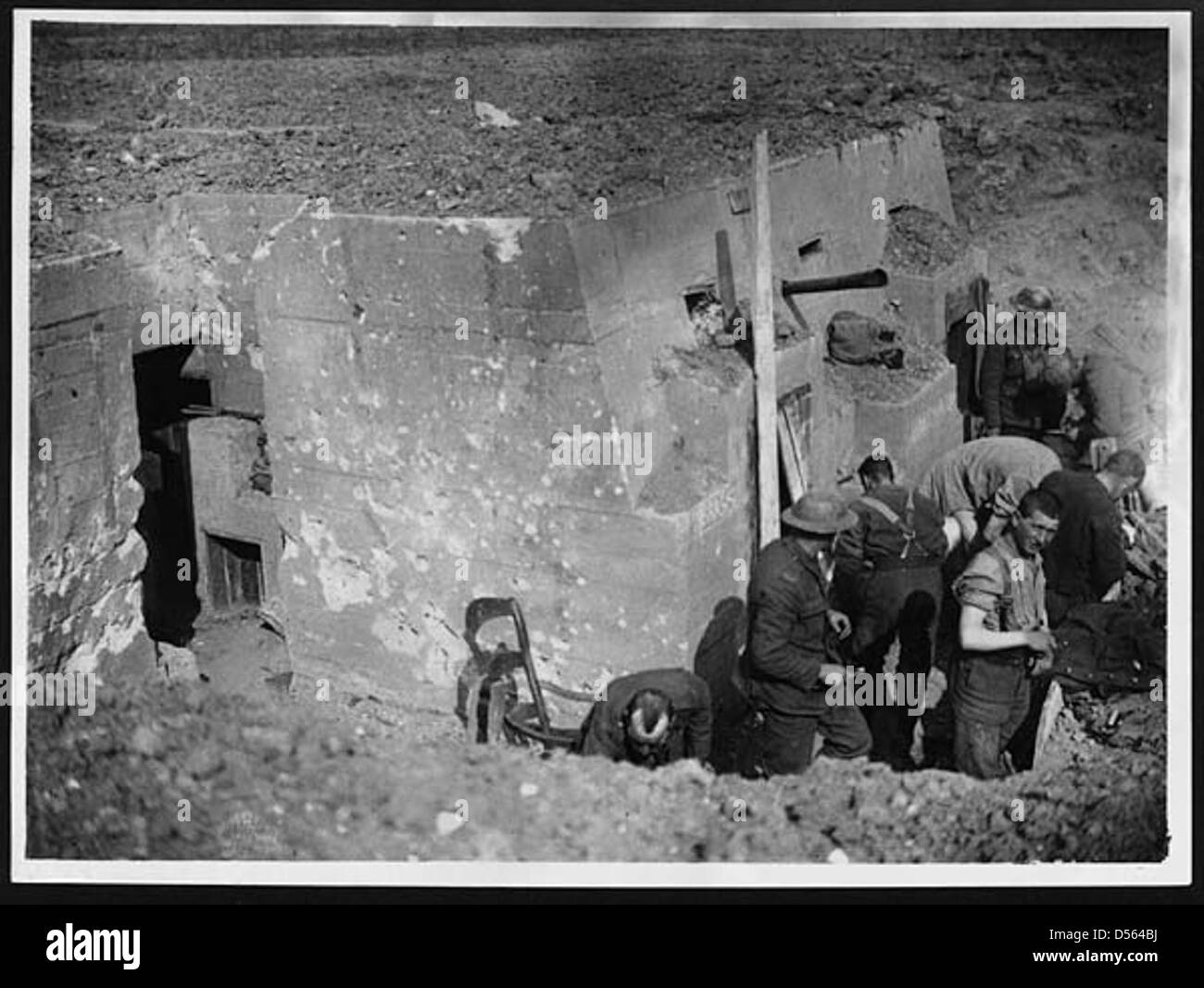 Hindenburg fortifications hi-res stock photography and images - Alamy