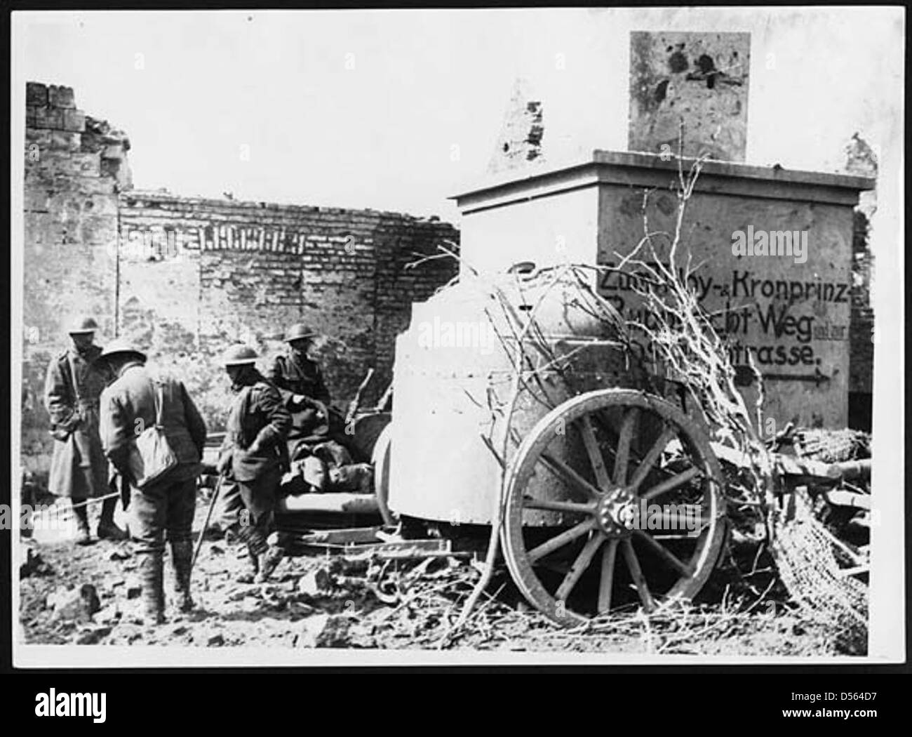 Captured german defenses hi-res stock photography and images - Alamy