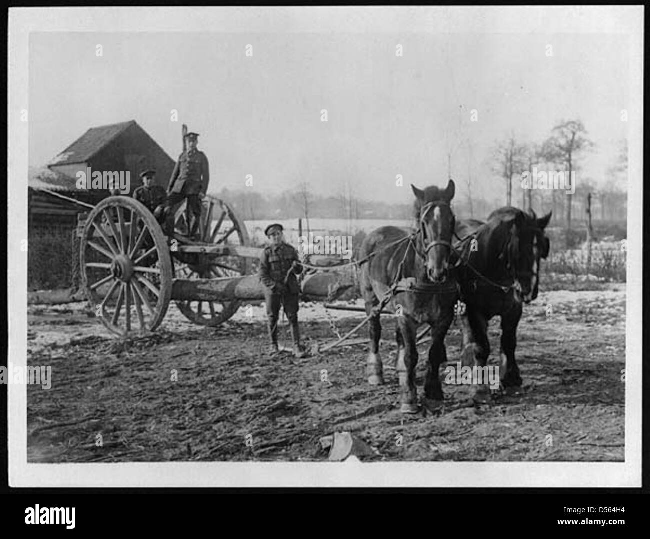 Construction during ww1 Black and White Stock Photos & Images - Alamy