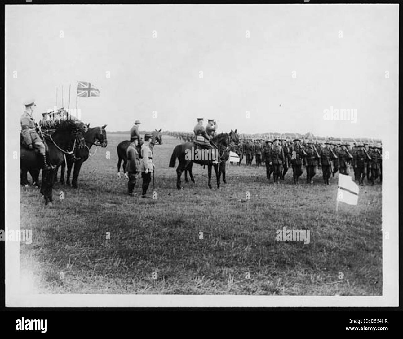 Military inspections during world war i hi-res stock photography and ...