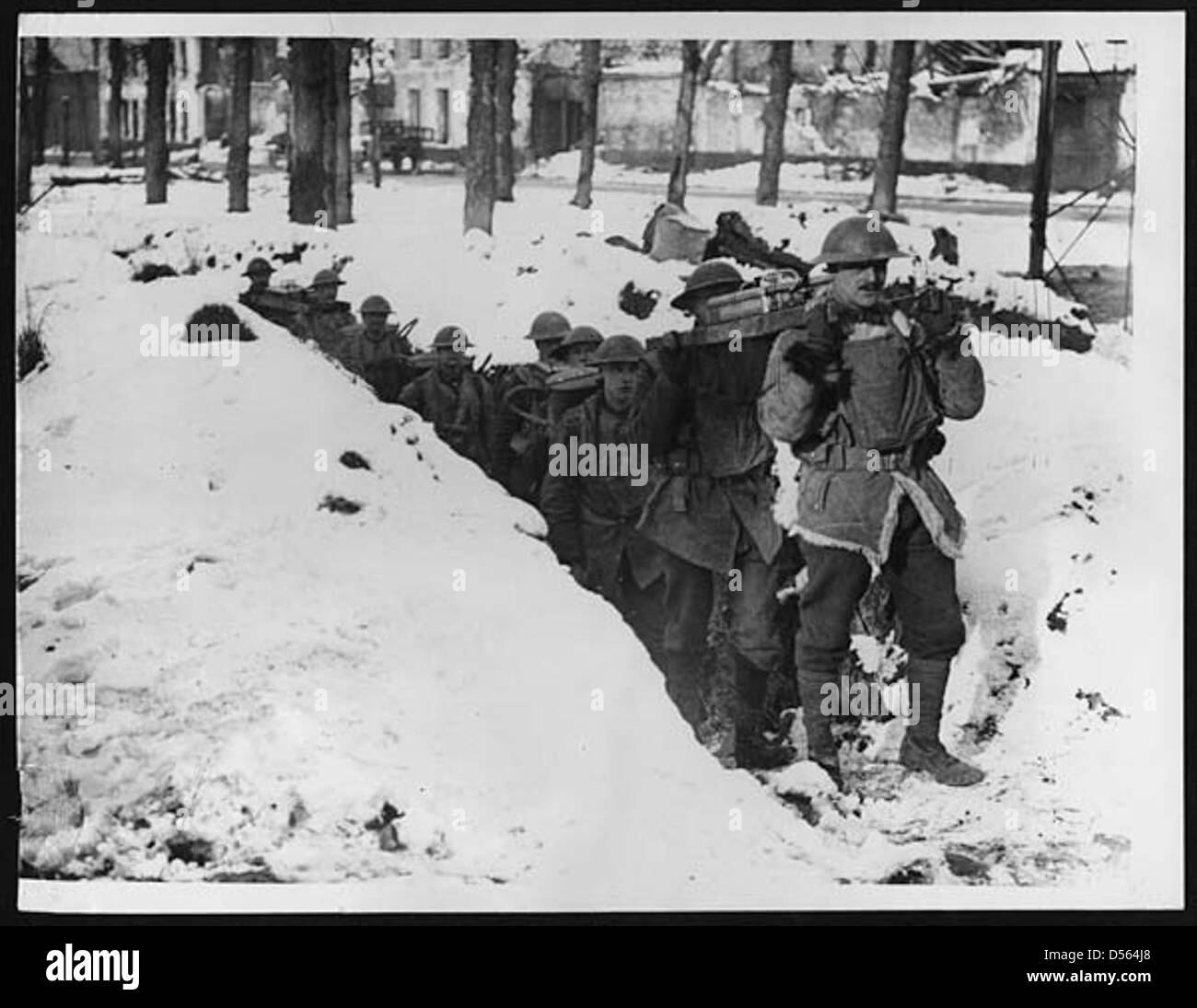 War ration trench hi-res stock photography and images - Alamy