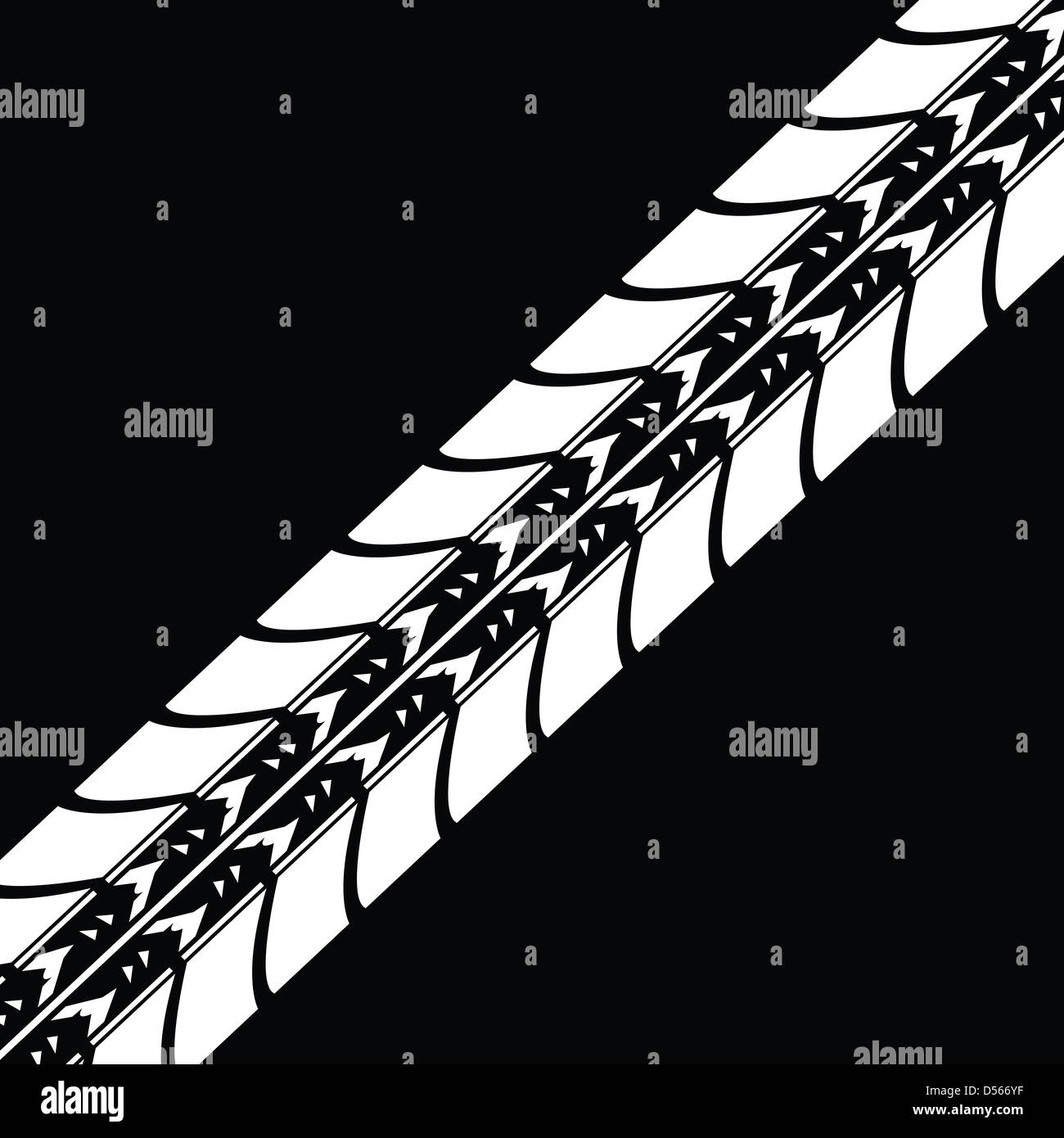 Tire print - Vector Stock Photo - Alamy