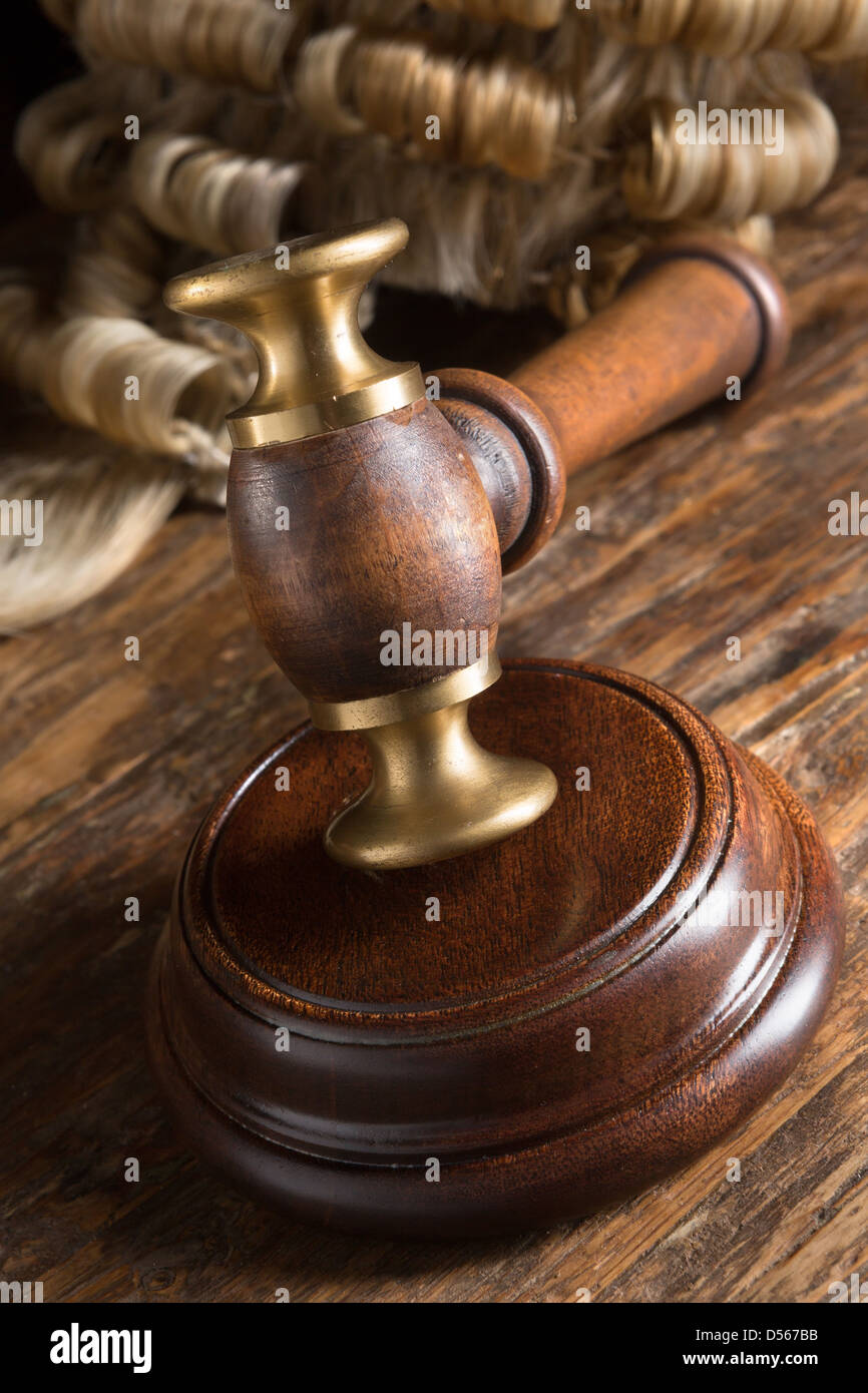 Judge Court Wig High Resolution Stock Photography and Images - Alamy
