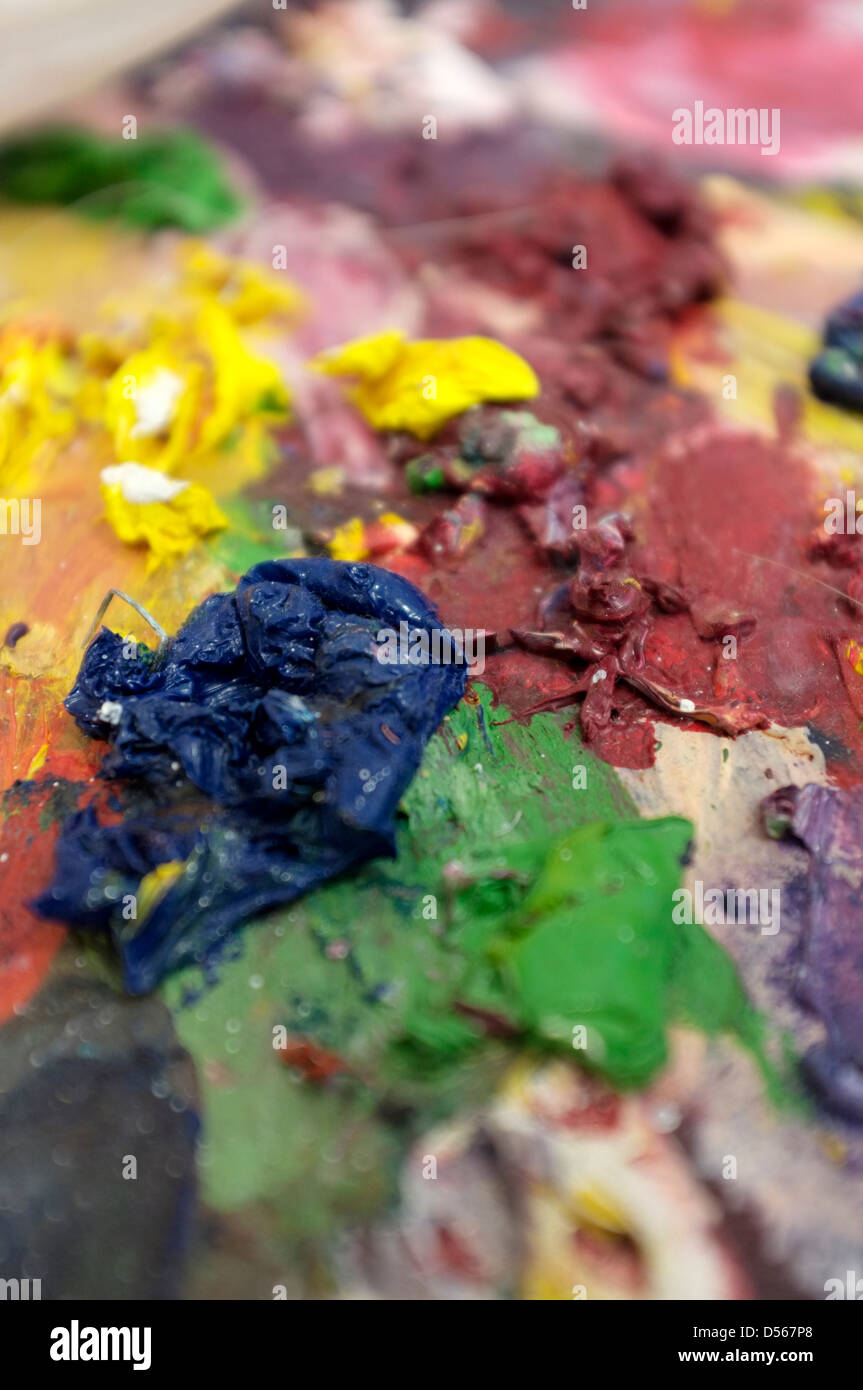 Art work and creative studio items Stock Photo - Alamy