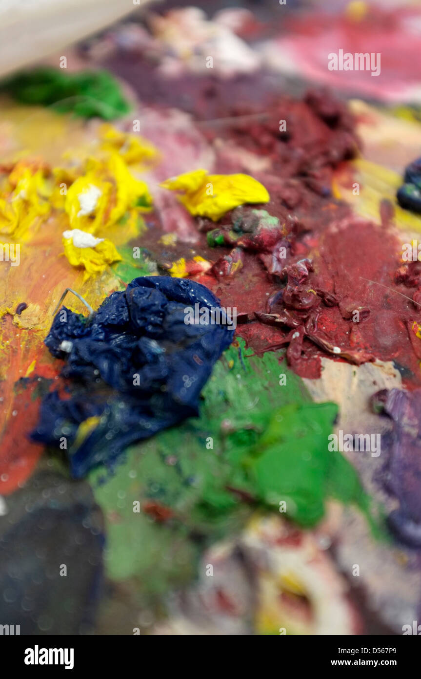 Art work and creative studio items Stock Photo - Alamy