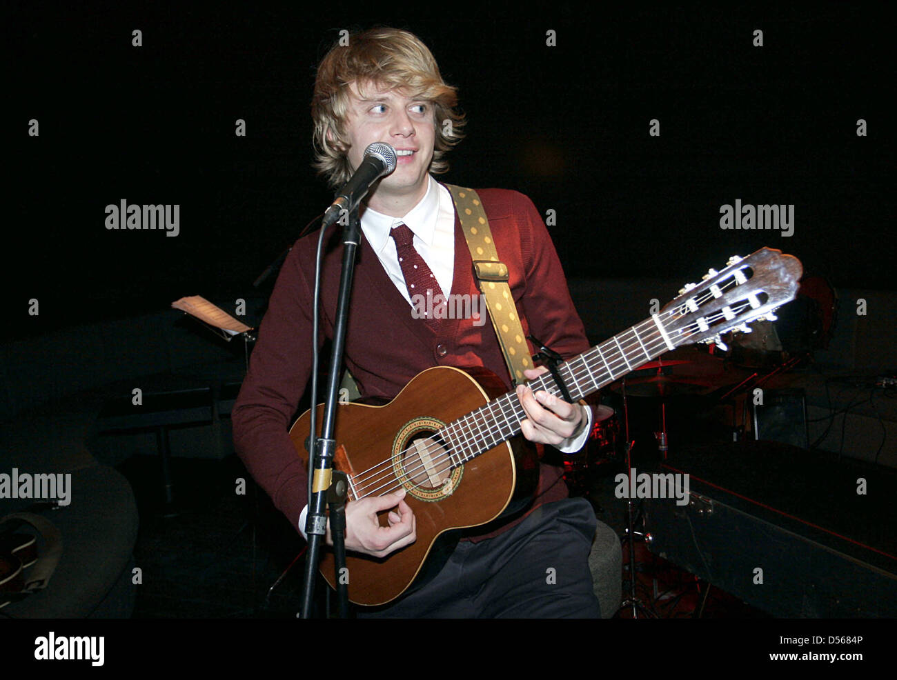 Dutch jazz musician Wouter Hamel performs within the scope of the ...