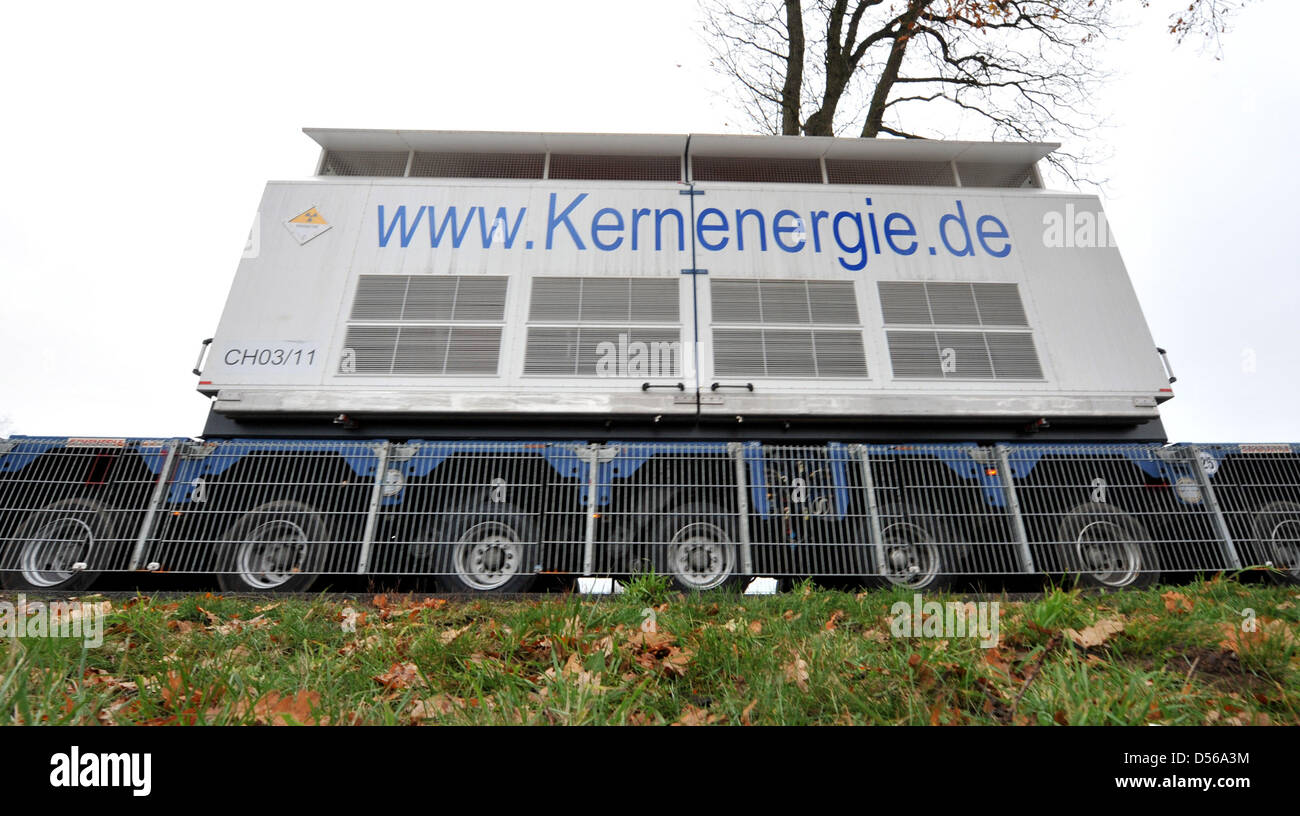 Nuclear energy castor transport hi-res stock photography and images - Alamy