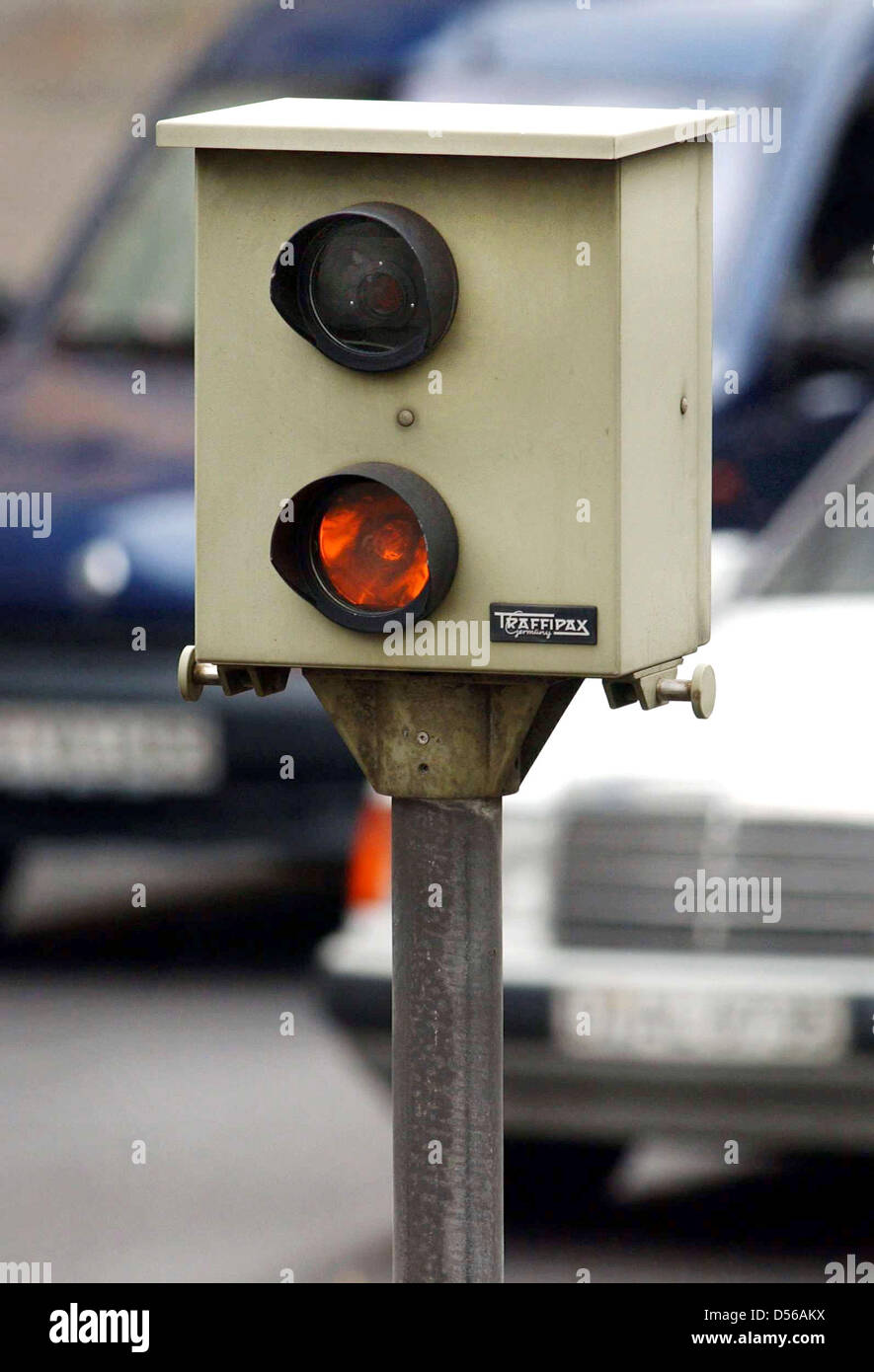 (FILE) - A file picture dated 24 August 2003 shows a radar trap in the ...