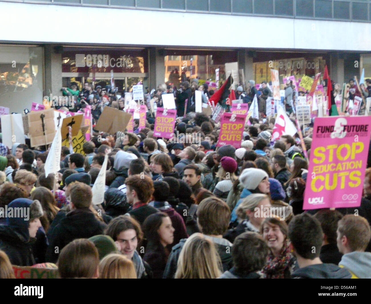Student fees protest 9000 hi-res stock photography and images - Alamy