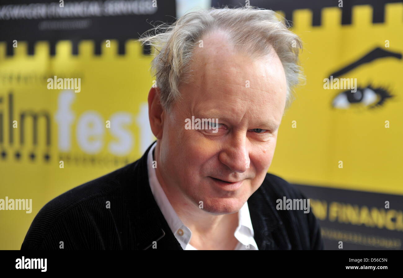 Swedish actor Stellan Skarsgard receives the European Actors Award of ...