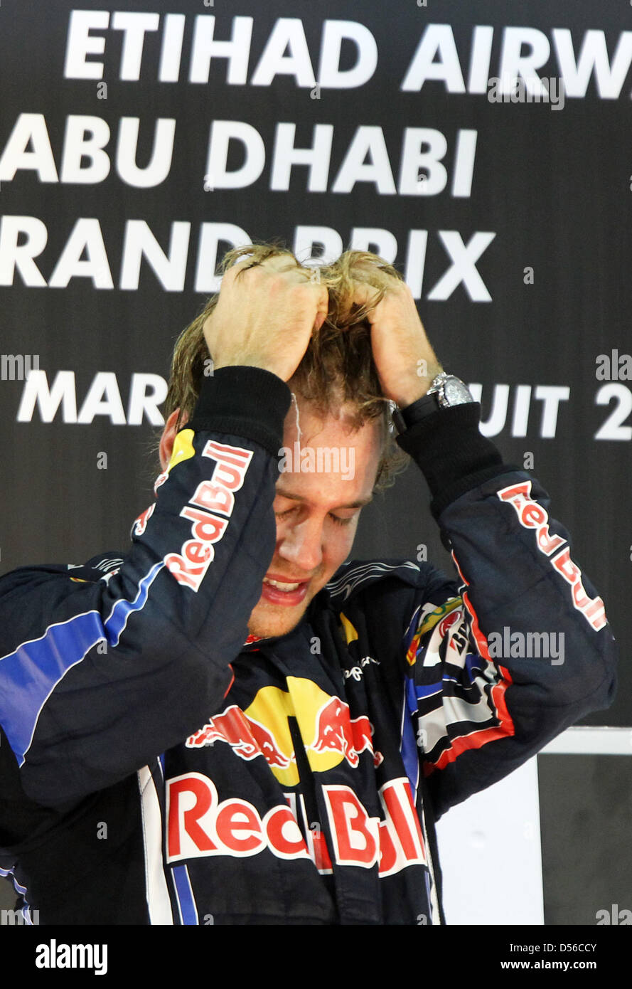 Sebastian vettel 2010 abu dhabi hi-res stock photography and images - Alamy