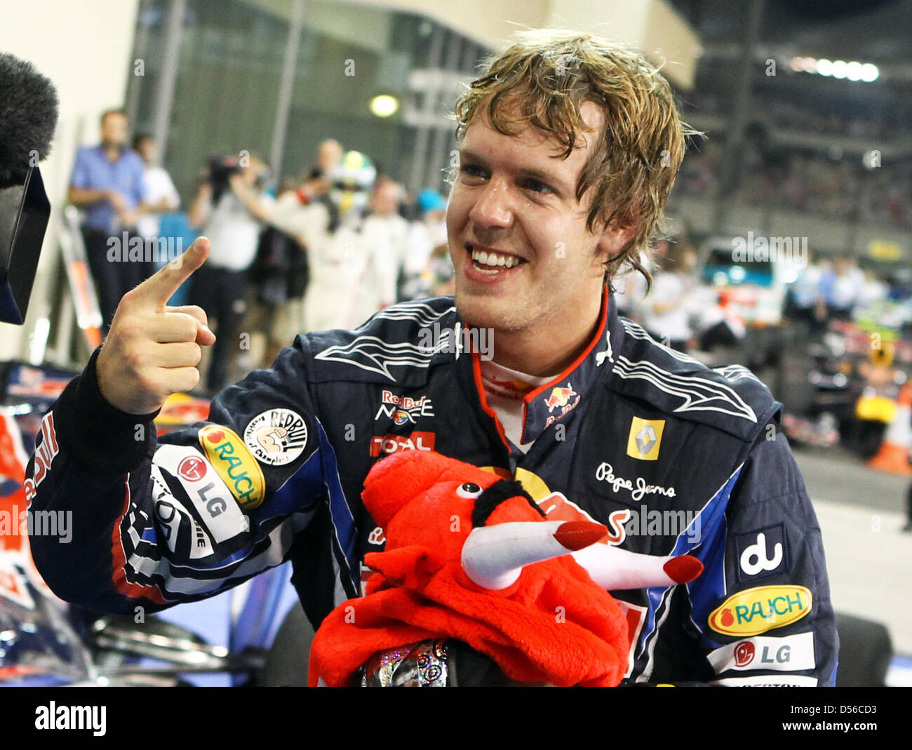 Sebastian vettel abu dhabi 2010 hi-res stock photography and images - Alamy