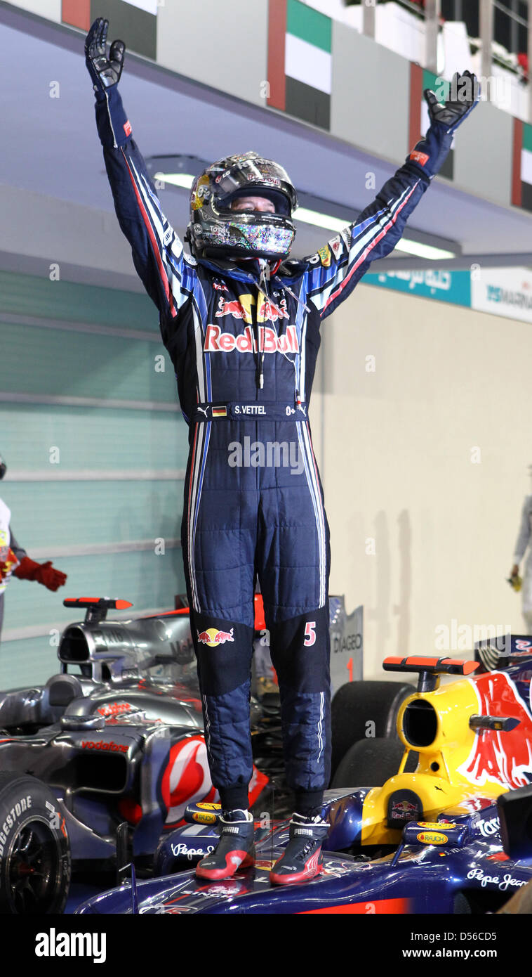 Sebastian vettel 2010 abu hi-res stock photography and images - Alamy