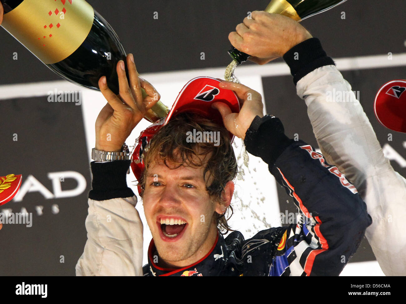 Sebastian vettel abu dhabi 2010 hi-res stock photography and images - Alamy
