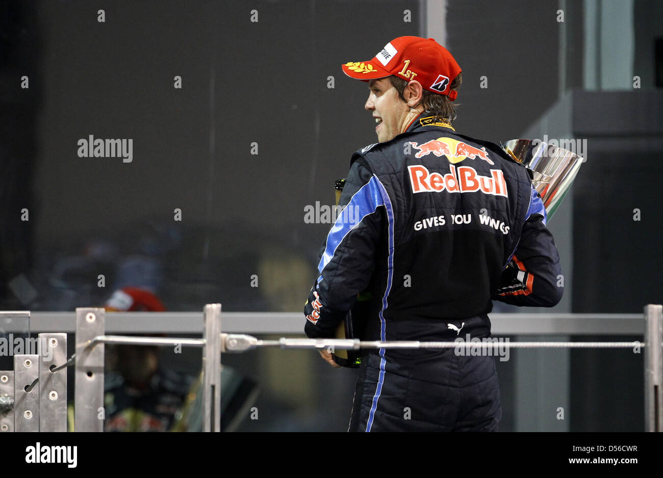 The 2010 Formula One World Champion, Germany's Sebastian Vettel of Red ...
