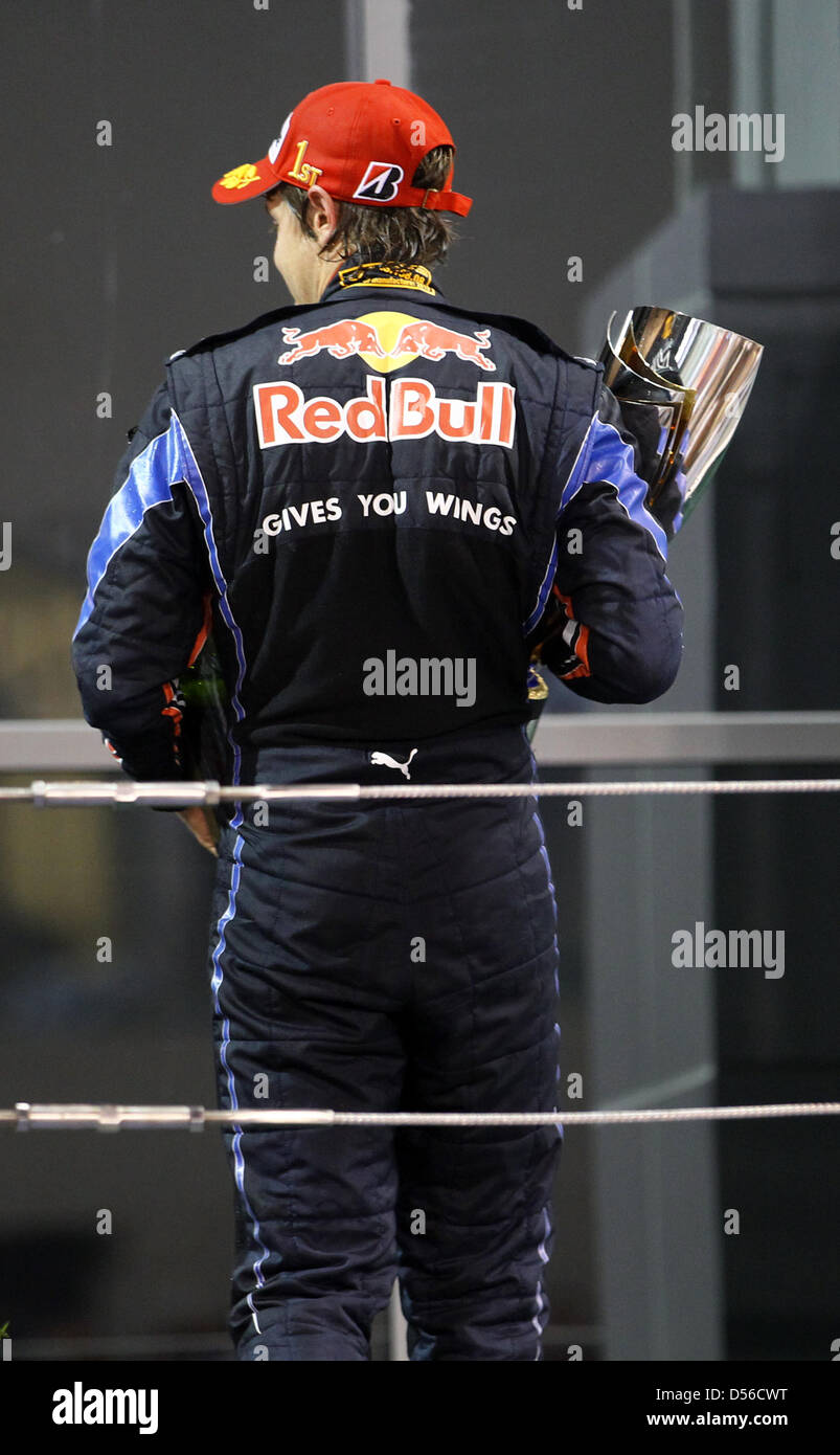 The 2010 Formula One World Champion, Germany's Sebastian Vettel of Red ...