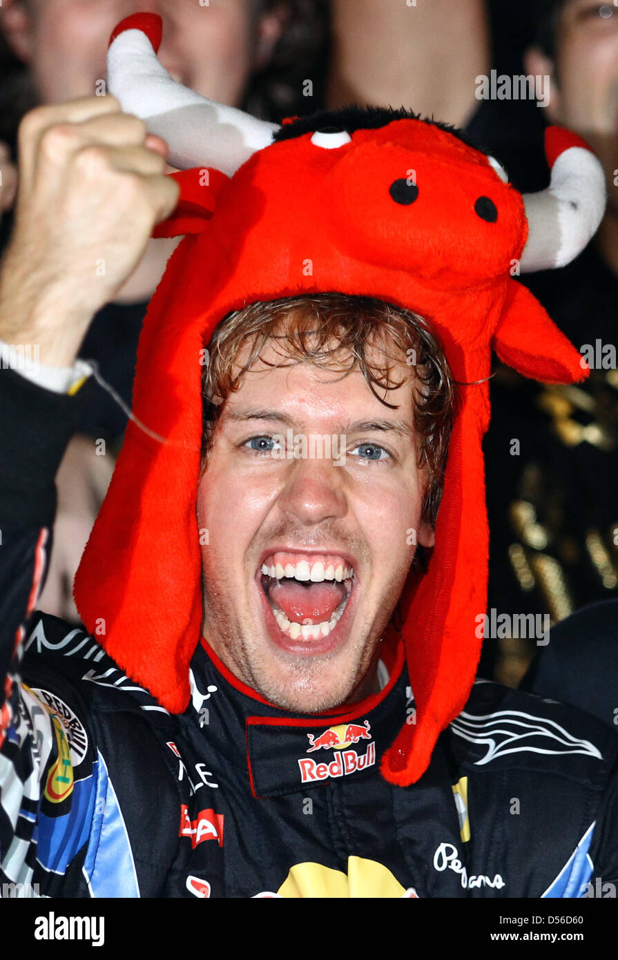 Sebastian vettel 2010 abu hi-res stock photography and images - Alamy