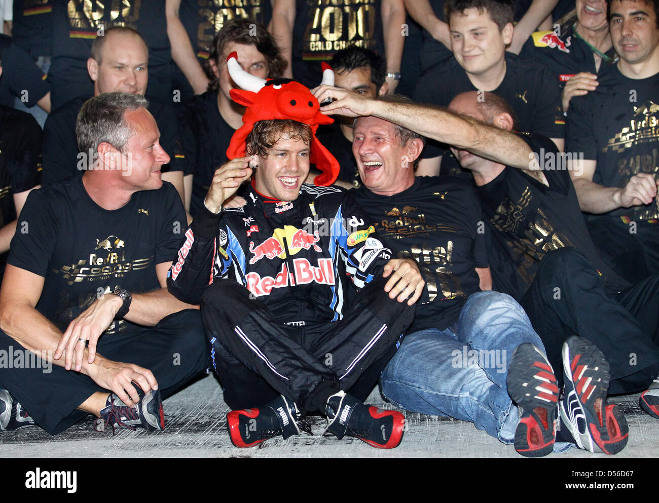 Sebastian vettel 2010 abu hi-res stock photography and images - Alamy