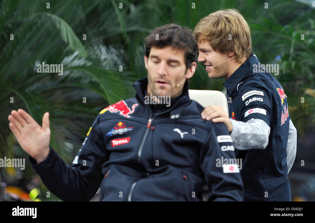 The 2010 Formula One World Champion, Germany's Sebastian Vettel of Red ...