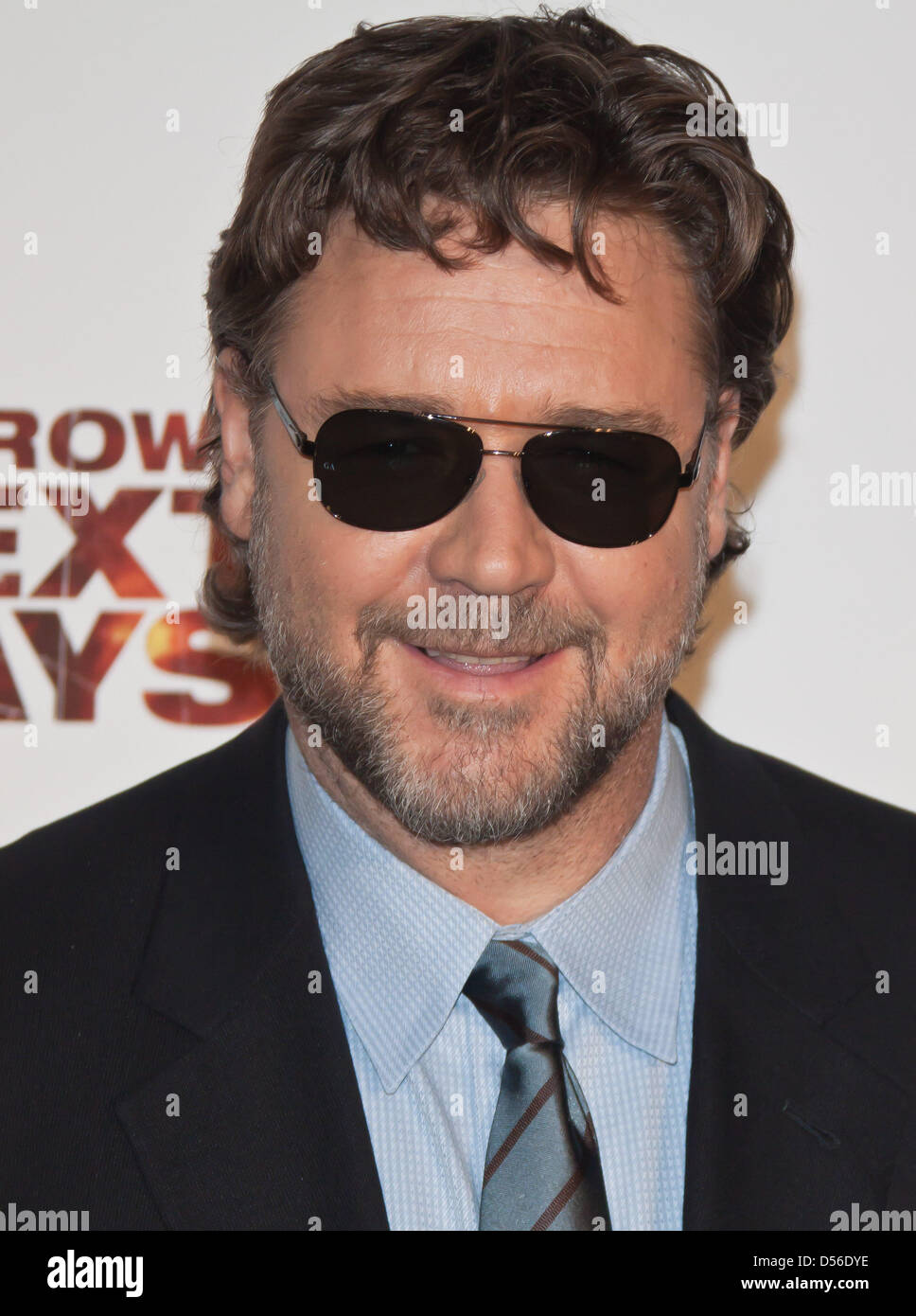 Actor Russell Crowe attends the premiere of 'The Next Three Days' at ...