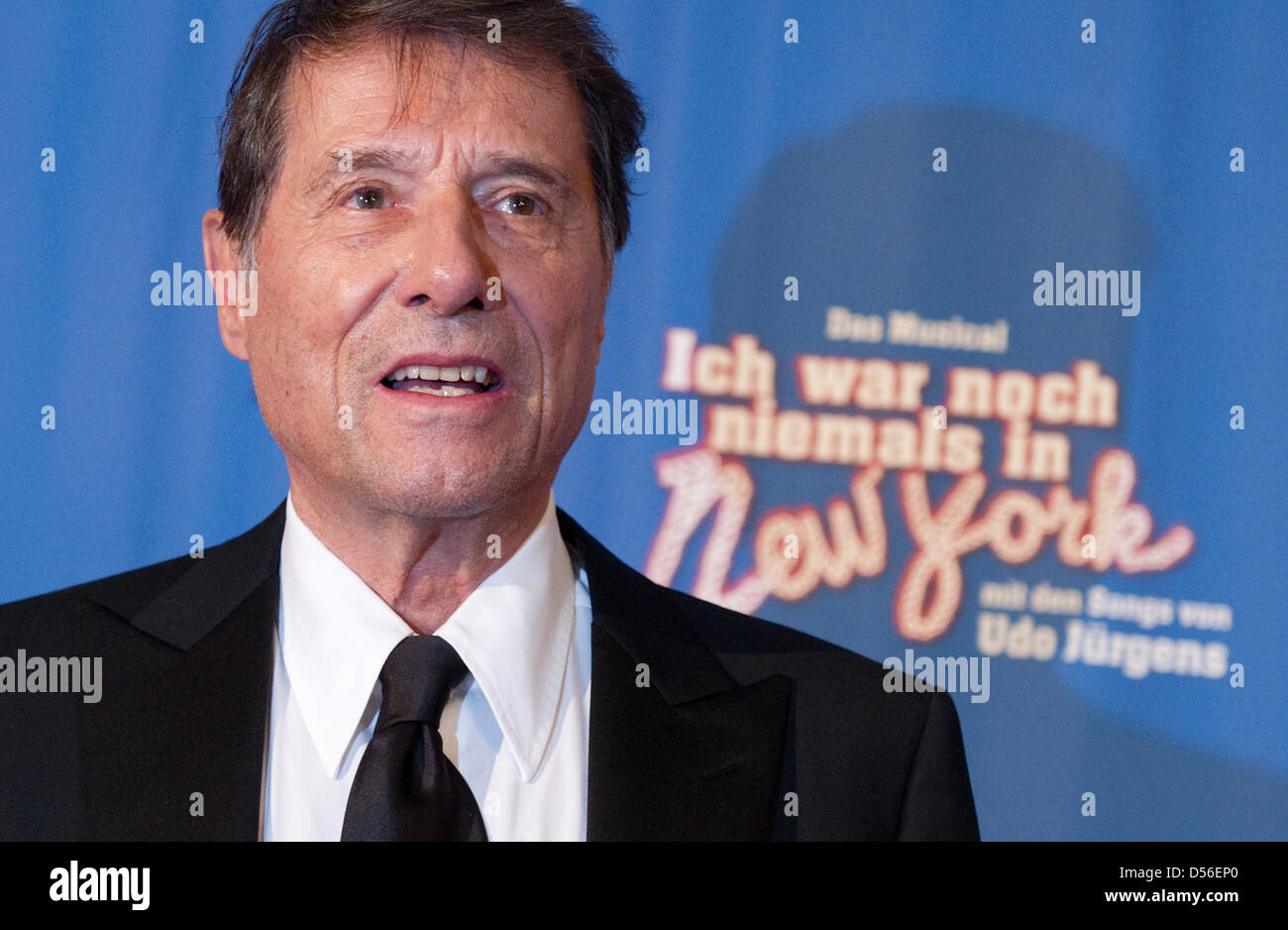 Austrian singer and composer Udo Juergens arrives for the premiere of ...