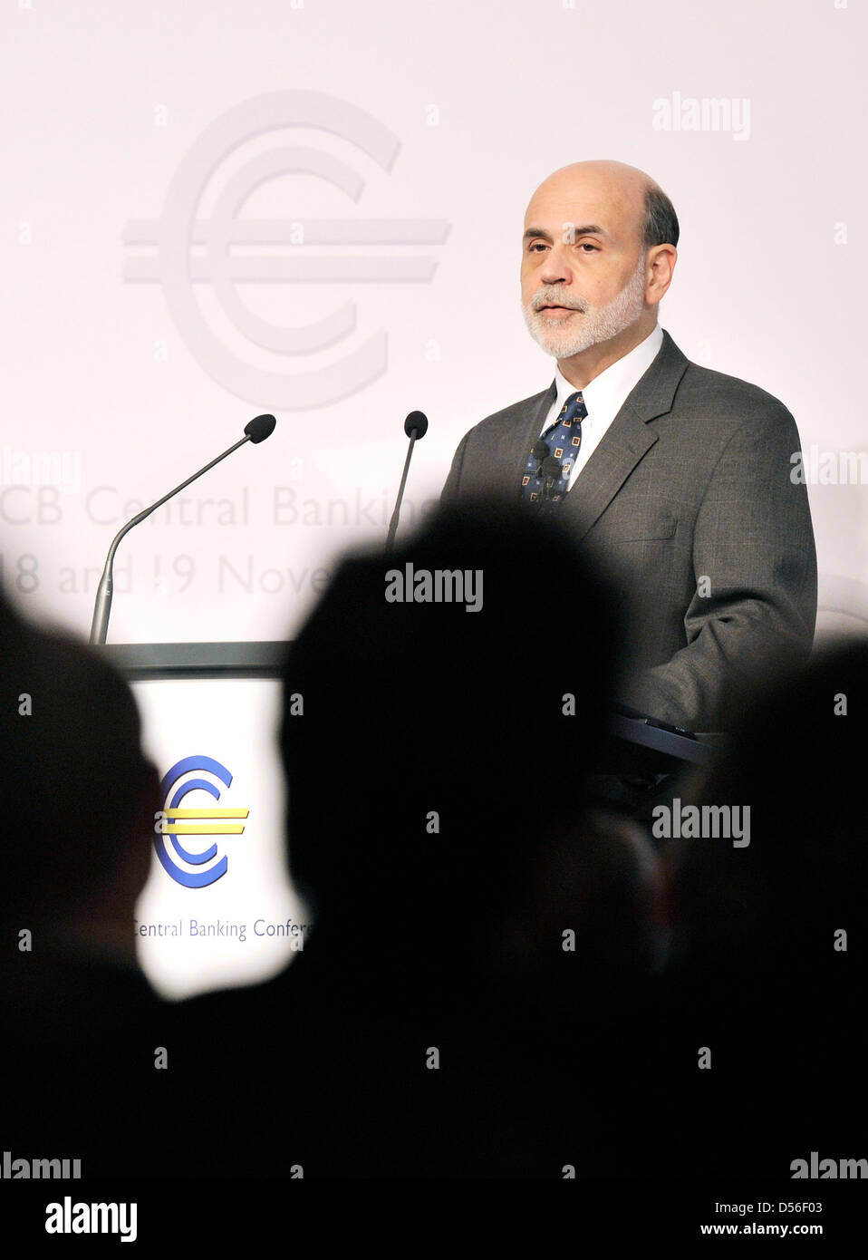 Chairman of the US Federal Reserve Bank (Fed) Ben S. Bernanke attends ...