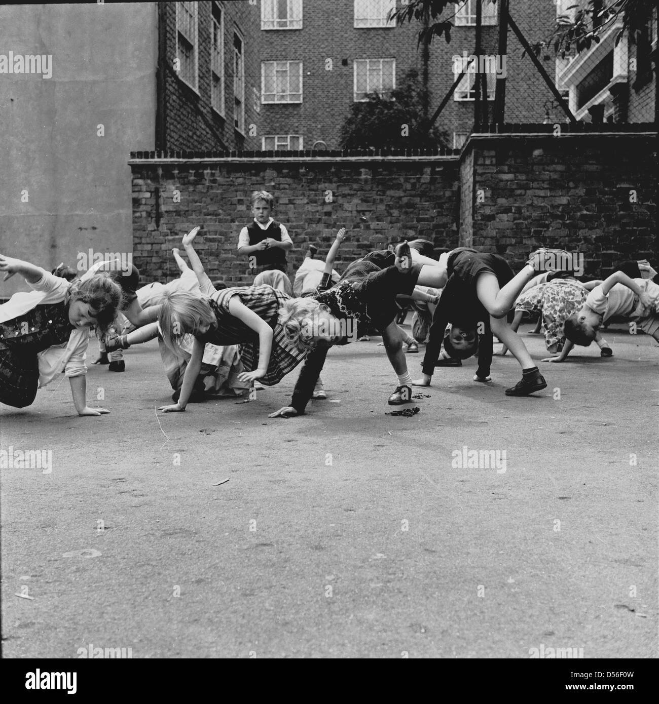 Children playground 1950s High Resolution Stock Photography and Images ...