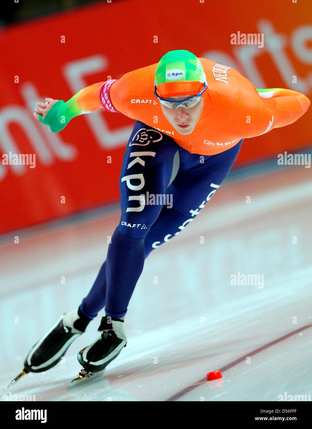 Dutch speed skater Stefan Groothuis wins third place in the 1500 m ...