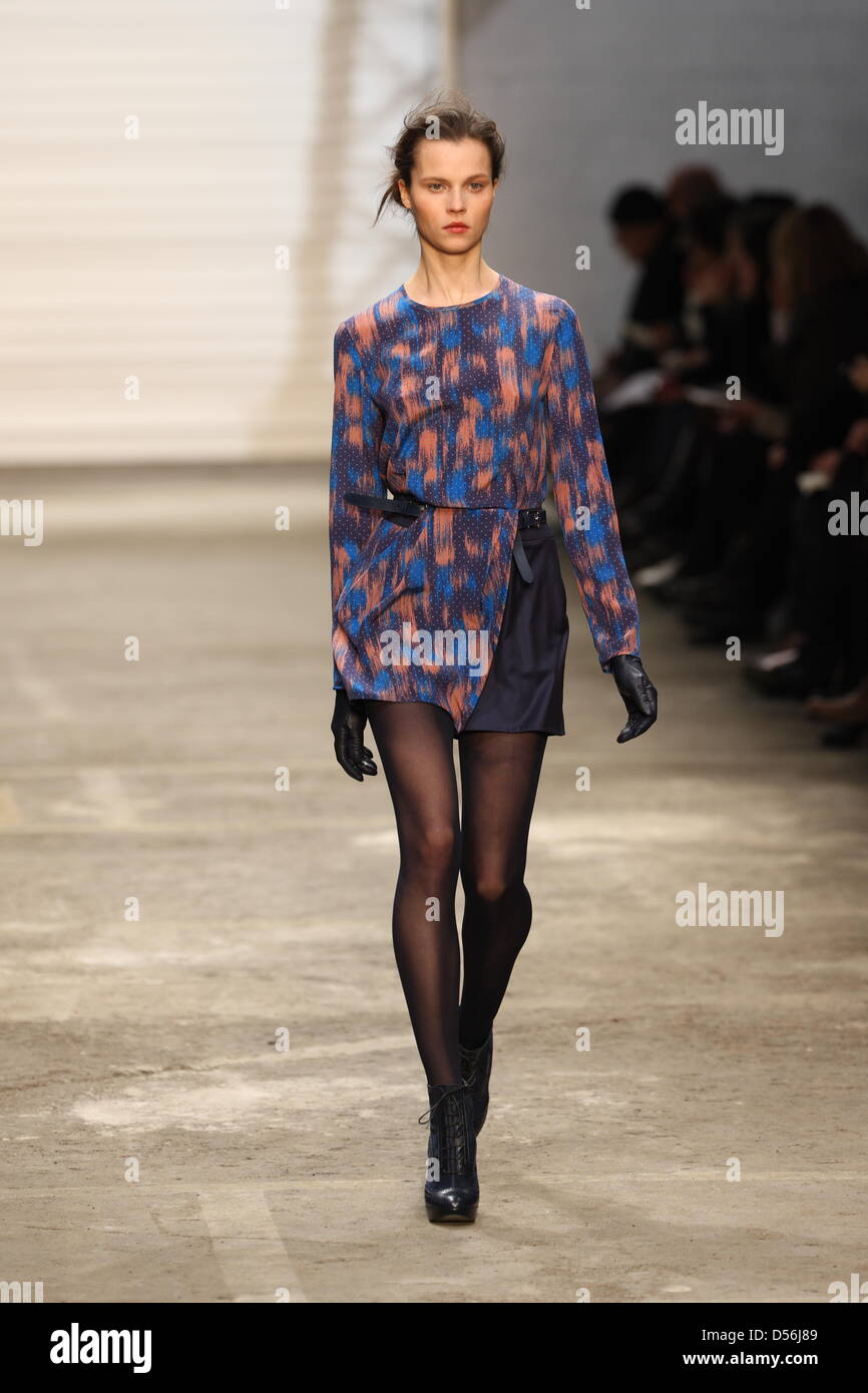 Models present creations as Cerutti women's fashion fall winter 2010 ...