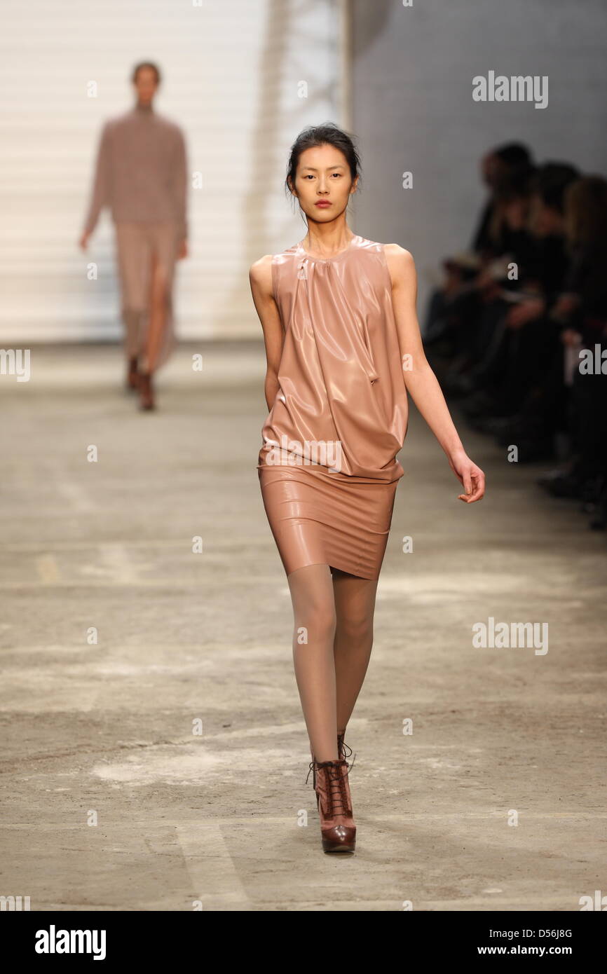 Models present creations as Cerutti women's fashion fall winter 2010 ...