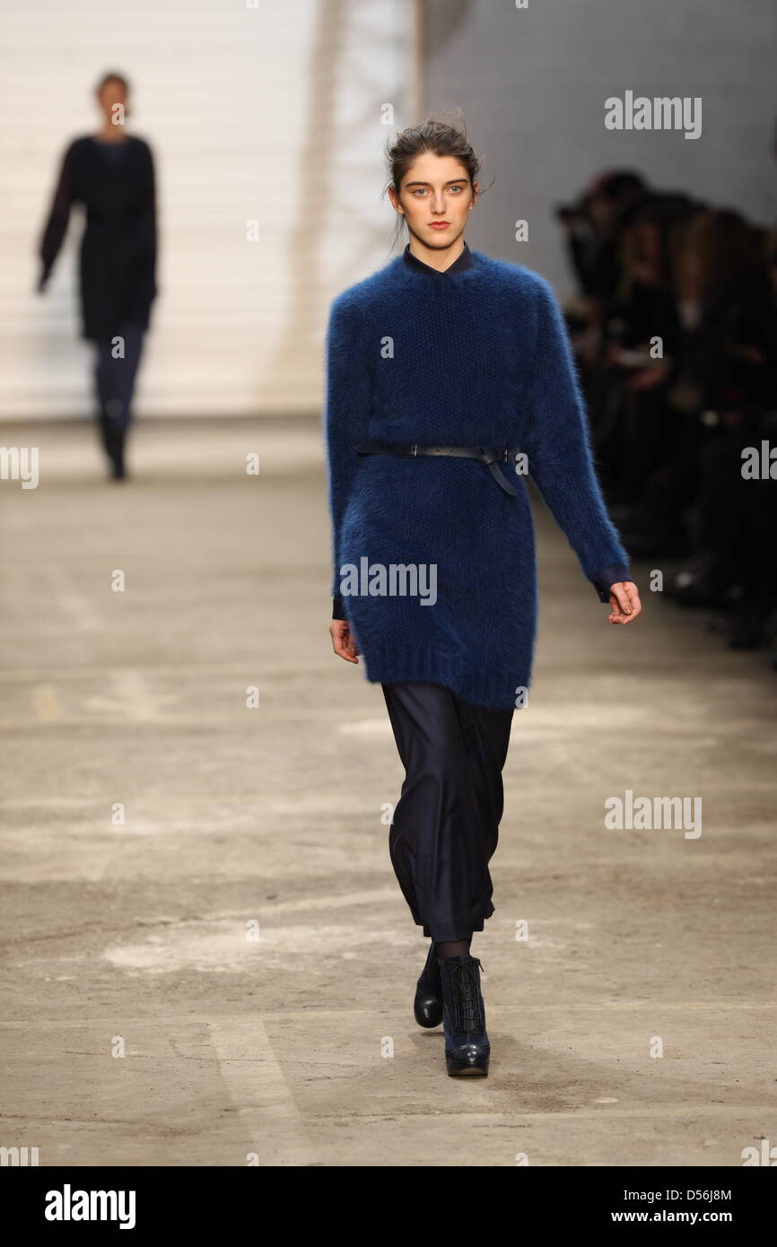 Models present creations as Cerutti women's fashion fall winter 2010 ...