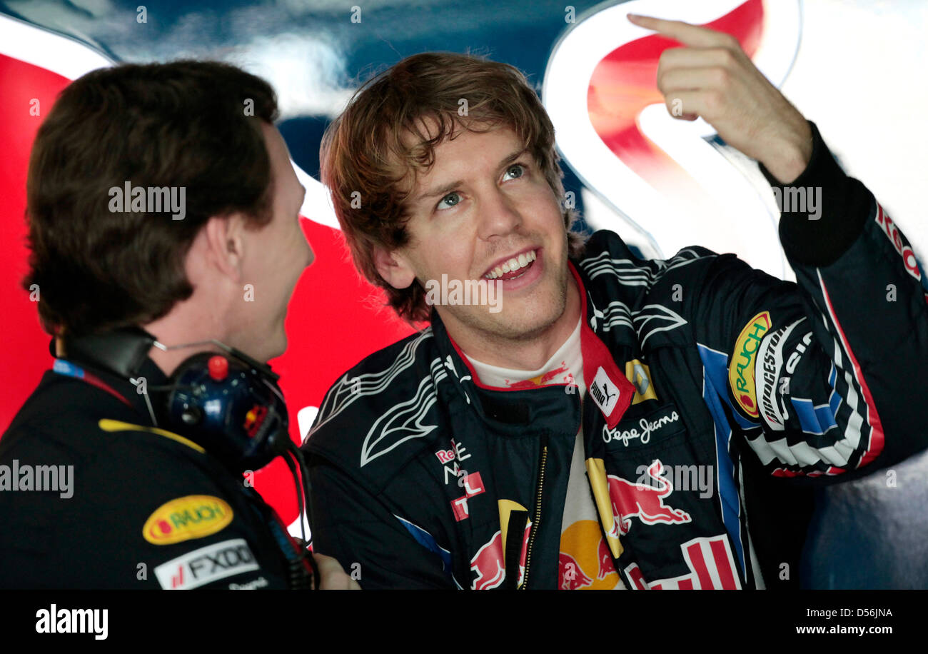 Christian horner formula 1 racing driver hi-res stock photography and images - Alamy