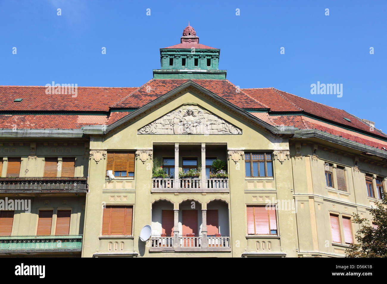 Timisoara - city in Banat region of Romania. Timis county. Beautiful ...