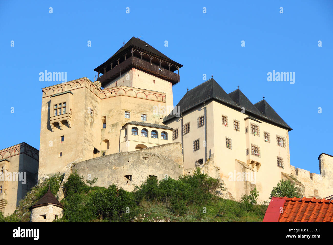 Trencin castle building hi-res stock photography and images - Alamy