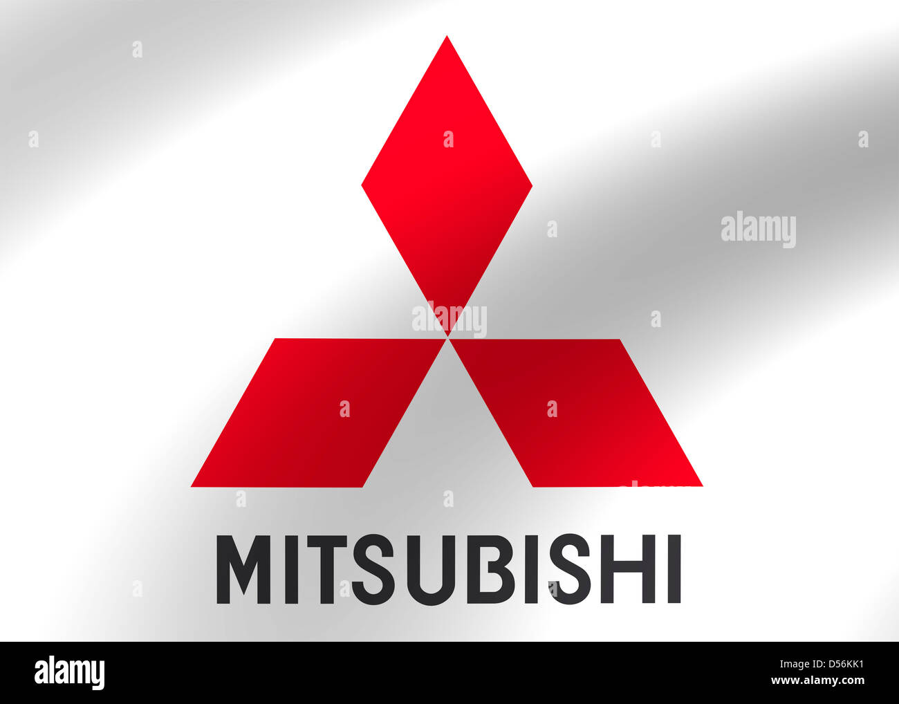 Mitsubishi logo symbol icon flag Stock Photo - Alamy