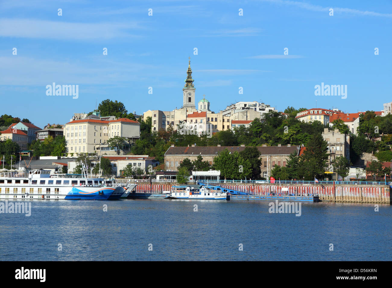 Belgrade city view hi-res stock photography and images - Alamy