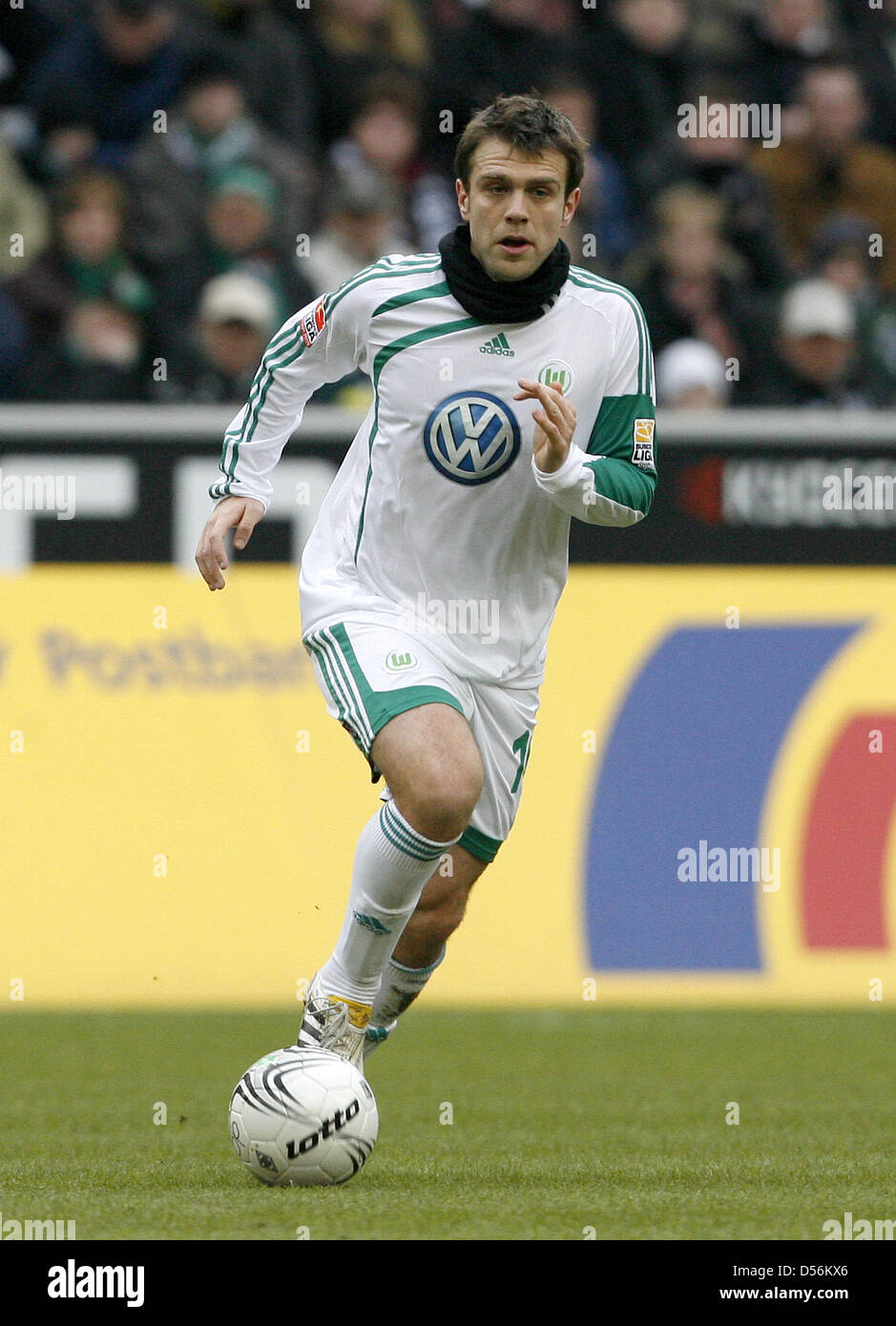 Wolfsburg's Zvjezdan Misimovic in action during the German Bundesliga ...