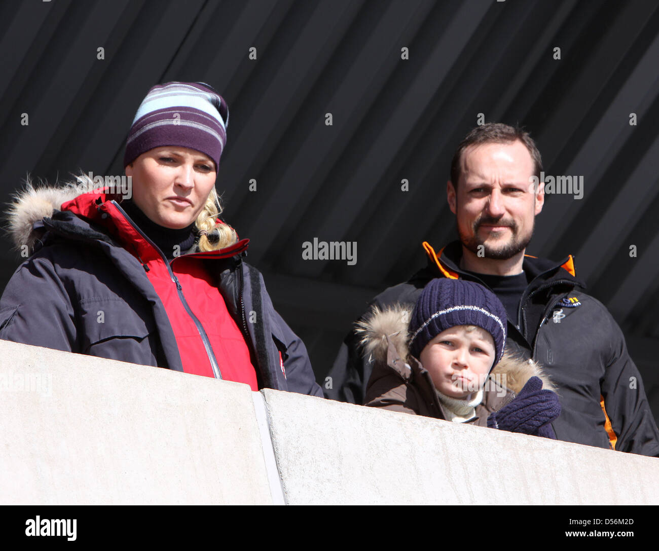 Crown Princess Mette-Marit , Crown Prince Haakon and Marius (first son ...