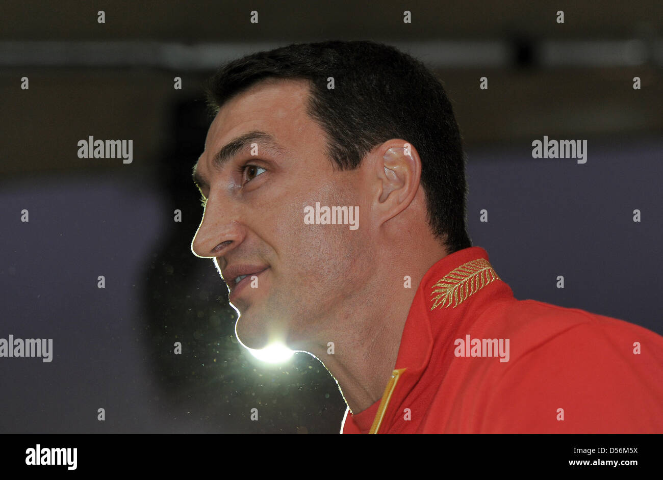Ukrainian heavyweight boxer Wladimir Klitschko attends a press ...