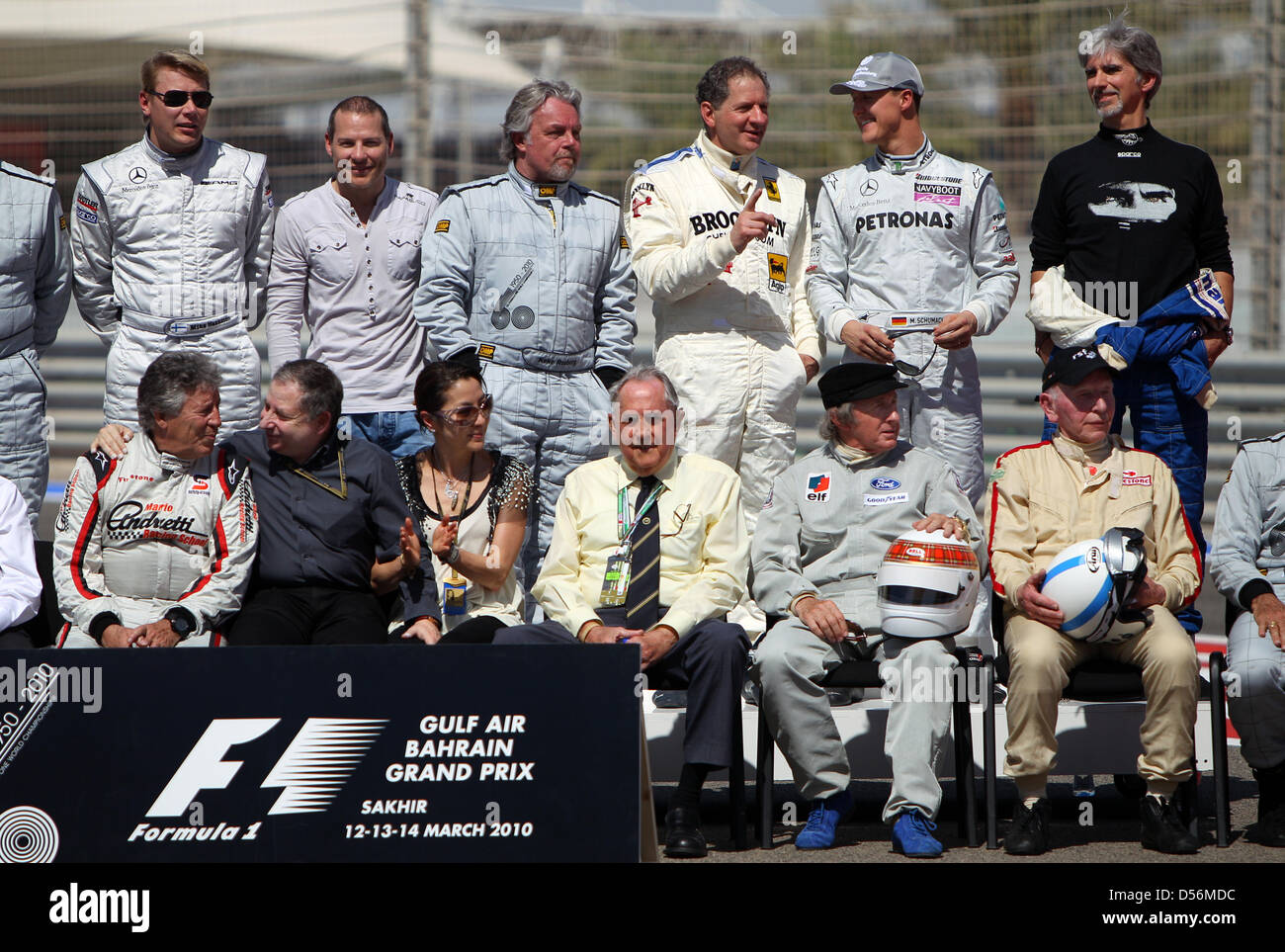 Damon hill and jacques villeneuve hi-res stock photography and images - Alamy