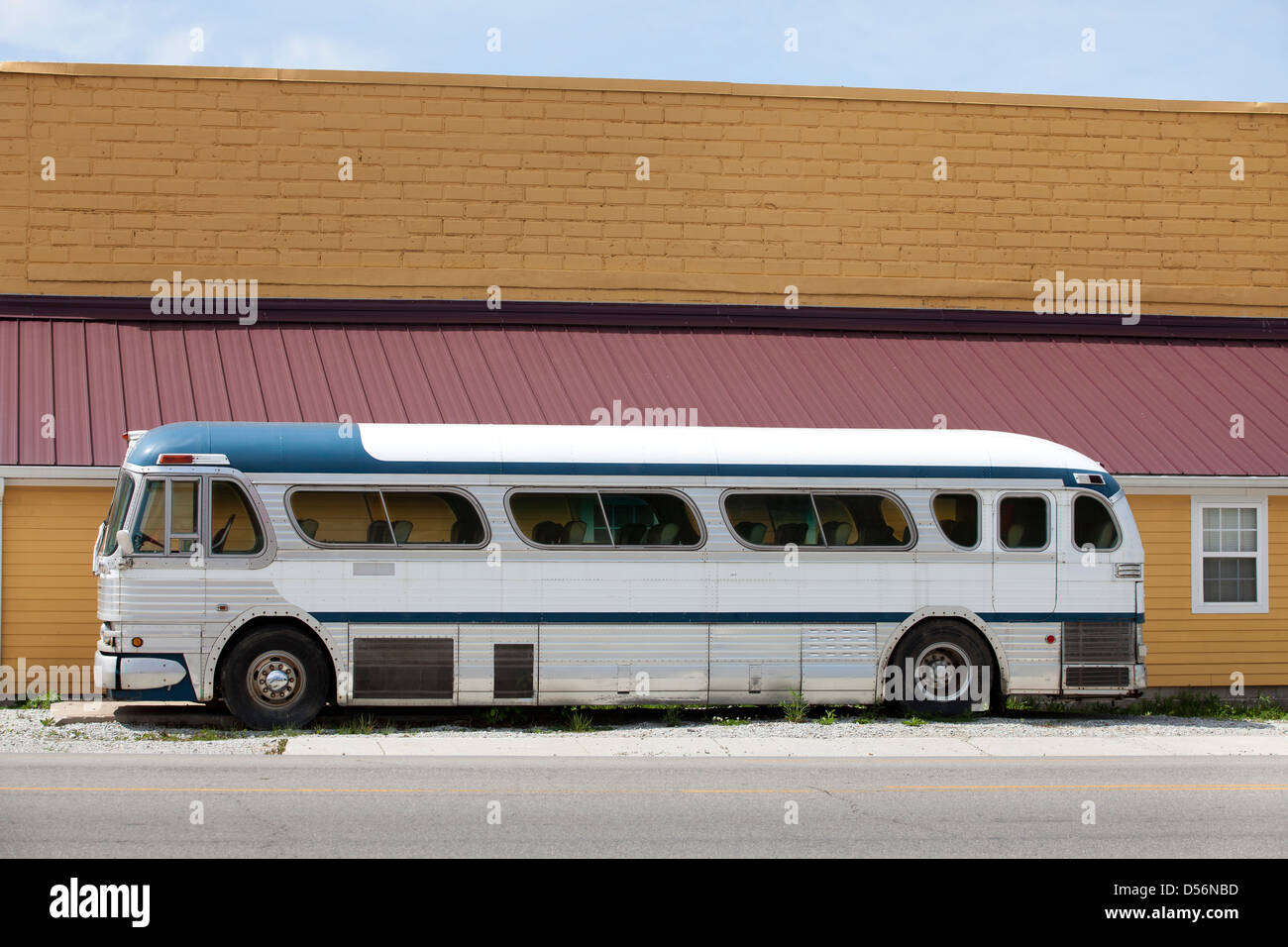 A bus, Kansas, USA Stock Photo - Alamy