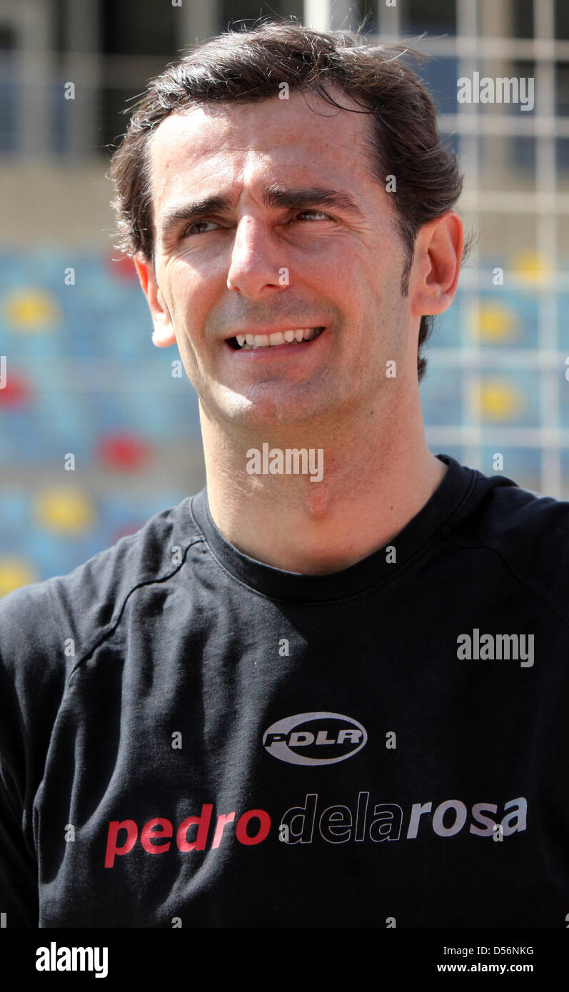 Spanish Formula One driver Pedro de la Rosa of Sauber pictured at ...