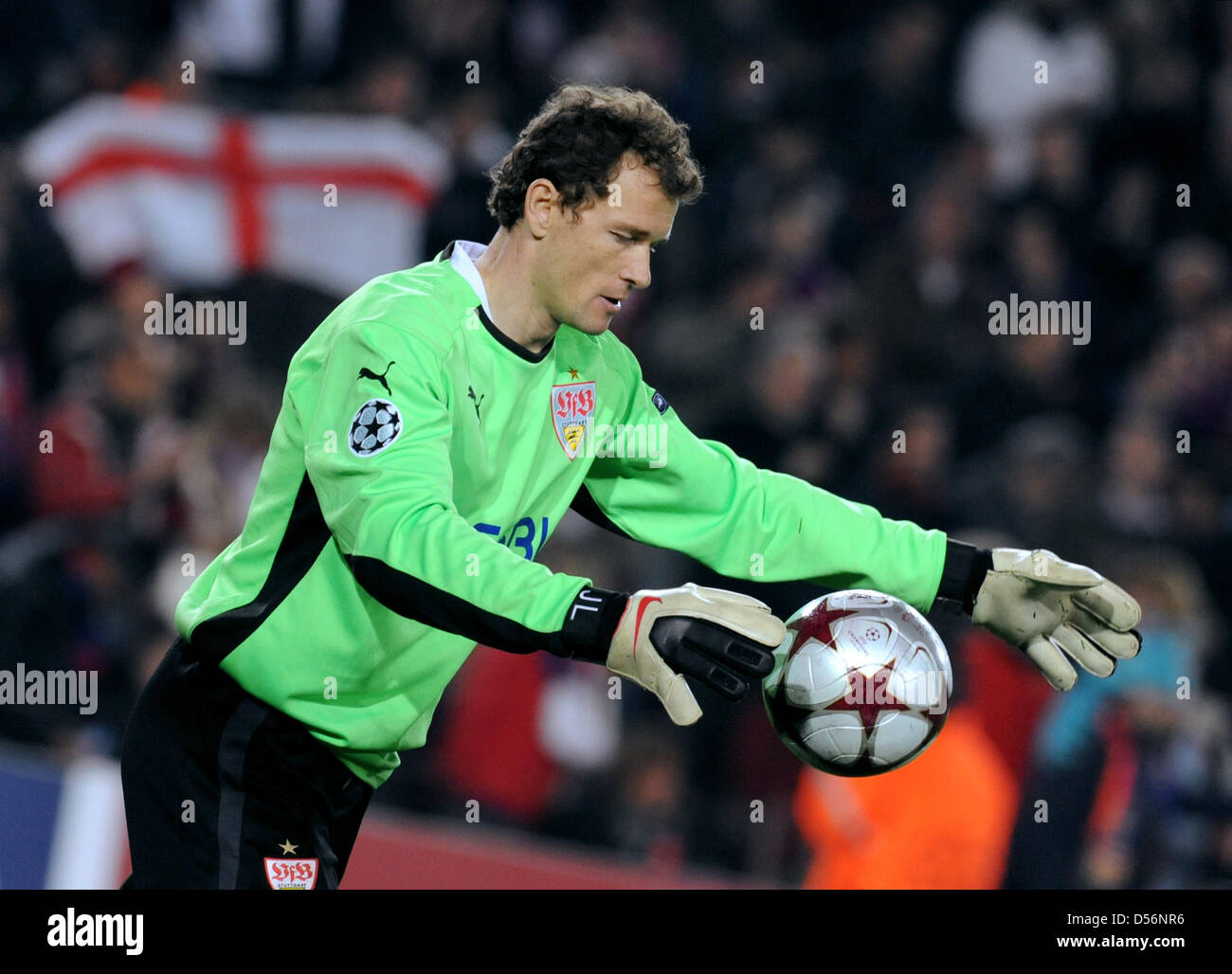 Goalkeeper jens lehmann vfb stuttgart hi-res stock photography and ...