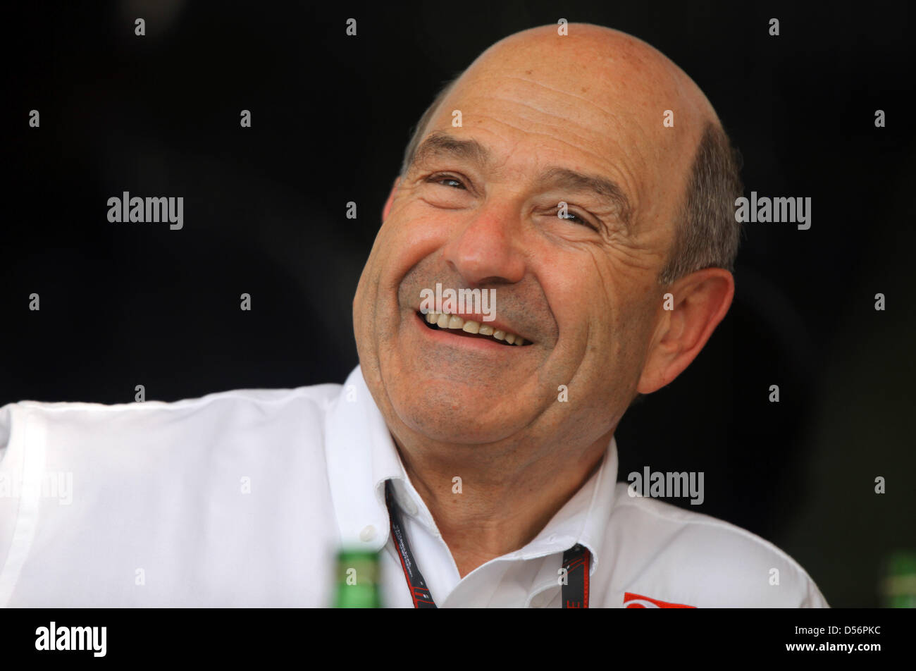 Sauber F1 team principal Peter Sauber smiles at the Formula 1 Bahrain ...