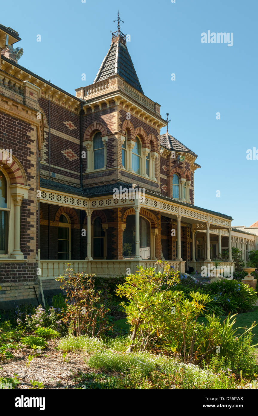 Rippon Lea House, Elsternwick, Melbourne, Victoria, Australia Stock ...