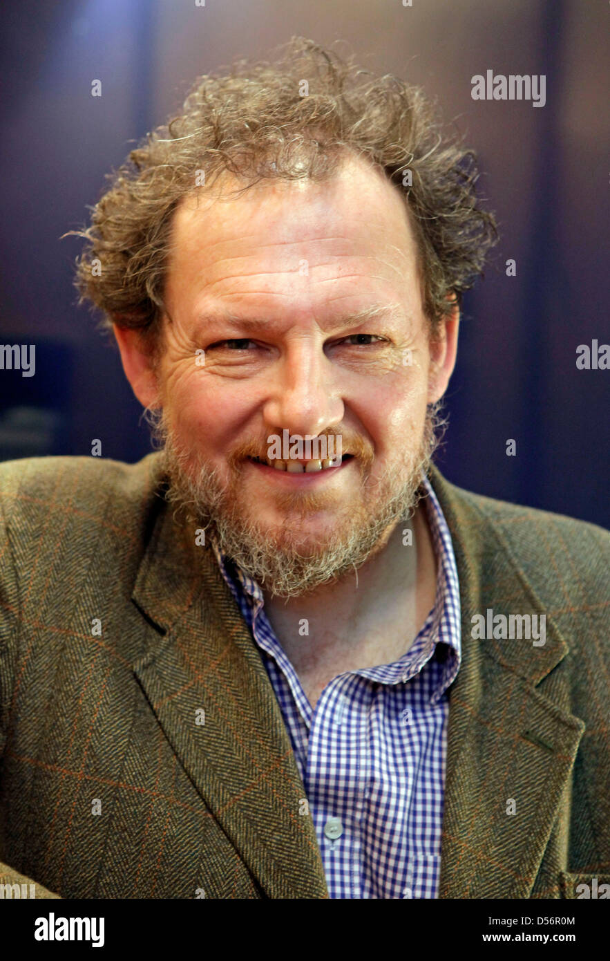 British author Giles Foden presents his new novel 'Turbulence' at the ...