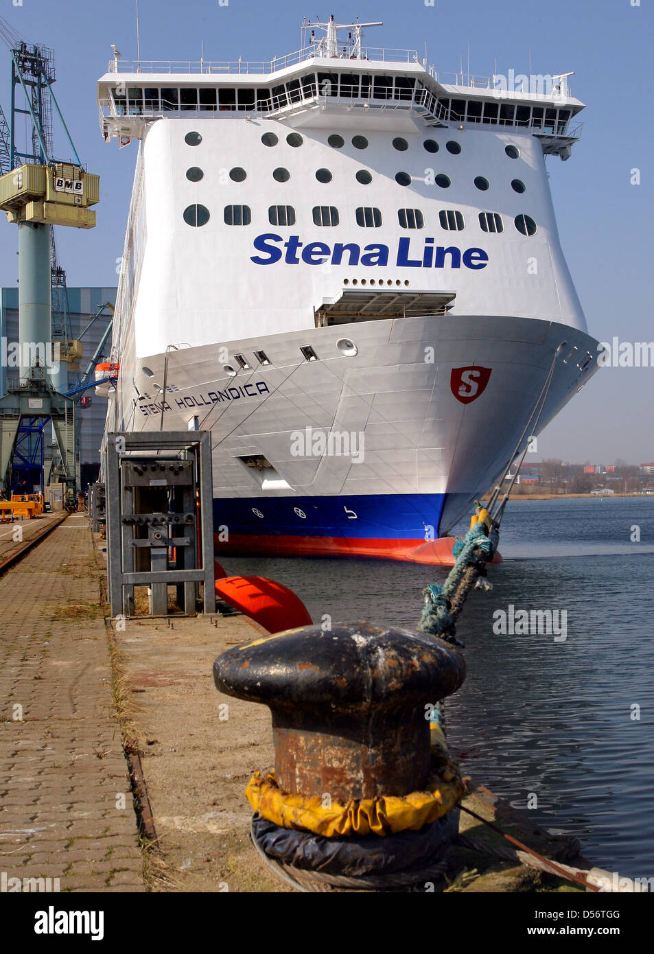 The world's biggest cargo passenger ferry ship 'Stena Hollandica' of ...
