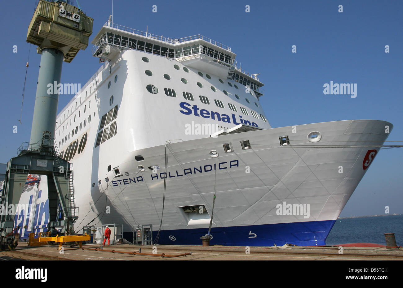 The world's biggest cargo passenger ferry ship 'Stena Hollandica' of ...