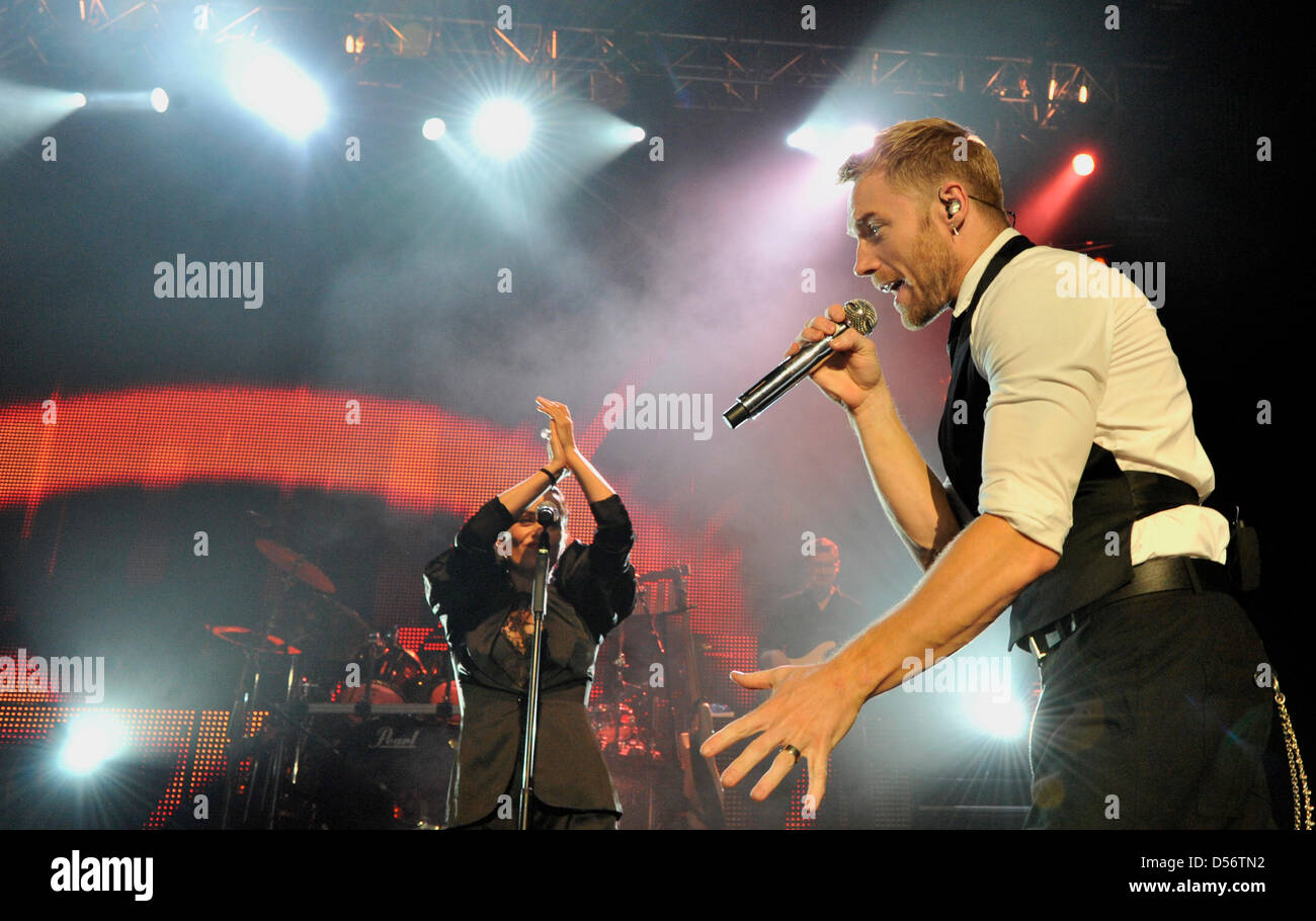 Irish singer Ronan Keating, former member of boy group 'Boyzone ...